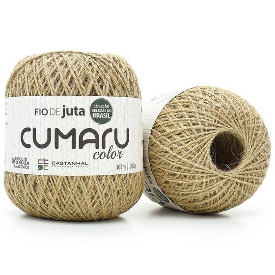 Fio de Juta Natural Cumaru 200g - 361 Metros - Castanhal - Corda de ...