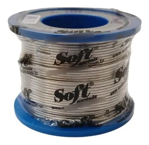 Fio De Solda Estanho Rolo 200g Tipo Cobix 60x40 - Soft - Arame para ...