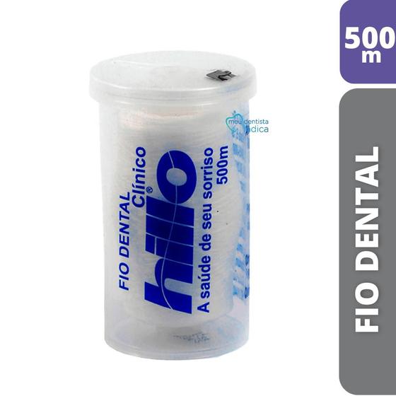 Fio Dental HILLO Profissional 500 metros 1 unidade - Fio Dental ...