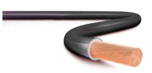 Fio Elétrico Cabo Flexível 10mm Preto Metro 750v - STAR CABOS - Cabo ...