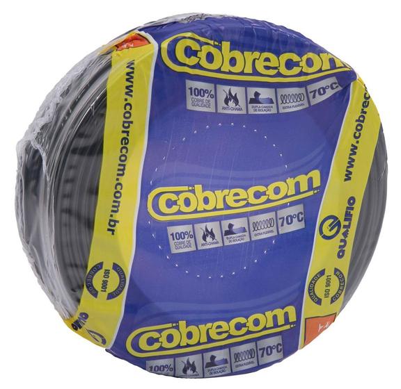 Fio Elétrico Cabo Flexível 2,5mm Rolo Com 100 Metros - COBRECOM - Cabo ...