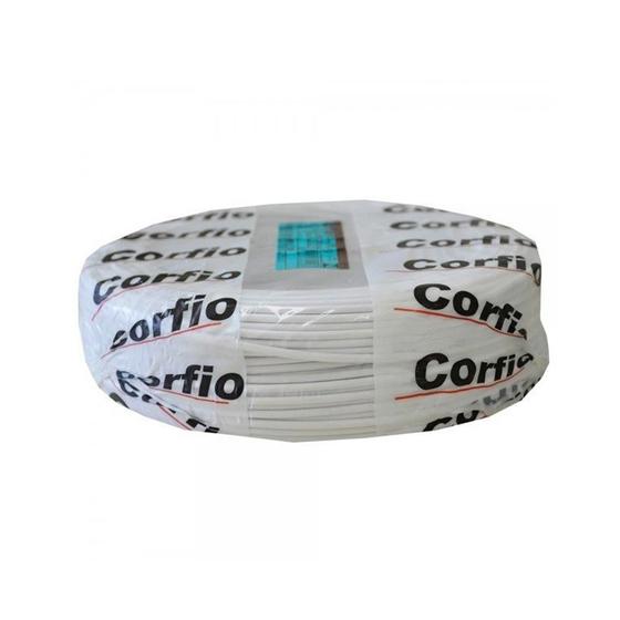 Fio Elétrico Flexível Corfio 1,5 mm 750v Rolo 100m Branco Cabo - Cabo ...