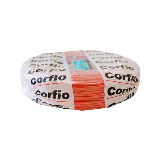 Fio Elétrico Flexível Corfio 4mm 750v Rolo 100m Cabo Vermelho - Cabo ...