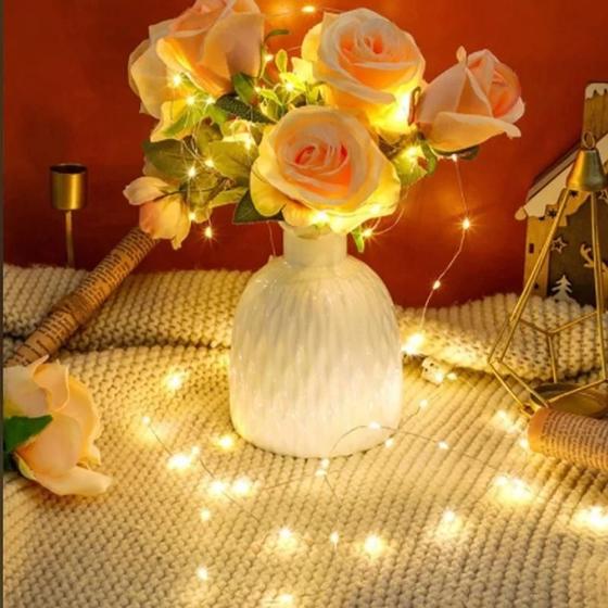 Fio Led Fio Fada Cordao Luzes Natal Festa Decoracao Balada Enfeite ...