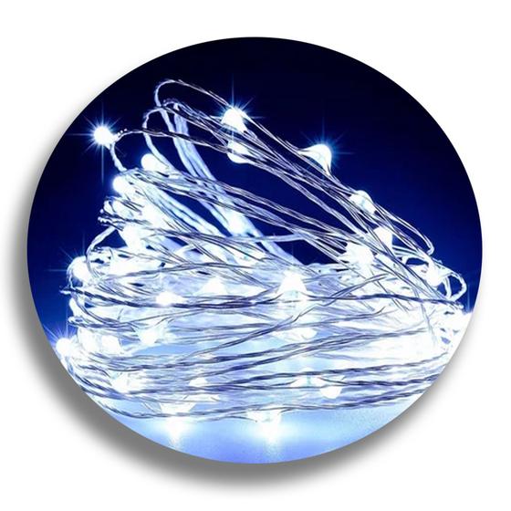 Fio Micro Led 50 Lâmpadas Fixo Master Christmas - Pisca Pisca ...