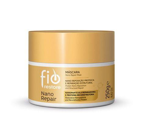 Fio Restore Nano Repair - Máscara de Hidratação 250g - Máscara Capilar ...