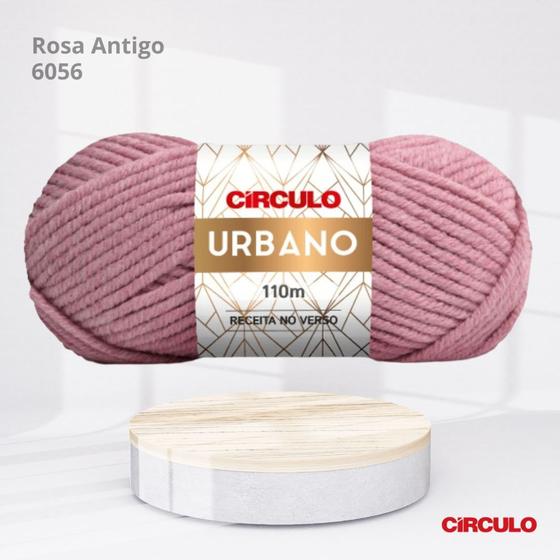 Fio Urbano Circulo 100g Cor Rosa Antigo 6056 - Círculo - Linha de ...