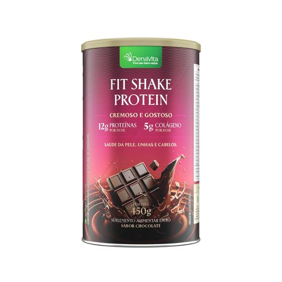 Fit Shake Protein, Shake Proteico, Proteínas, Colágeno Hidrolisado e ...