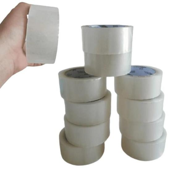 Fita Adesiva Durex Largo 48mm X 100 Metros Transparente - Tectape ...