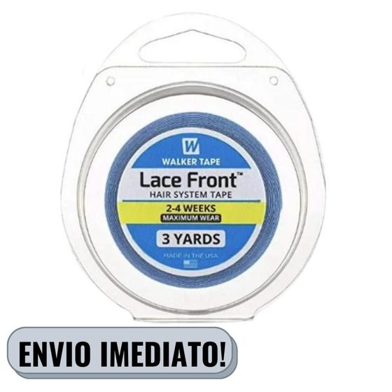 Fita Adesiva Para Colar Peruca Prótese Capilar Aplique Mega - Walker ...