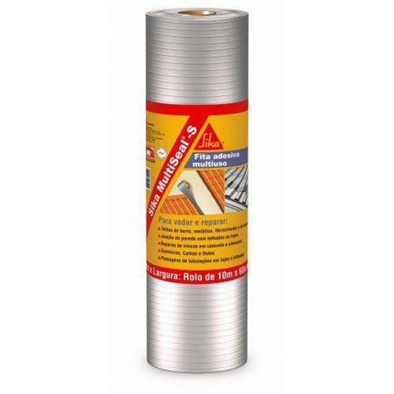 FITA ALUMINIZADA SIKA MULTISEAL 50cm x 10 metros SIKA ...