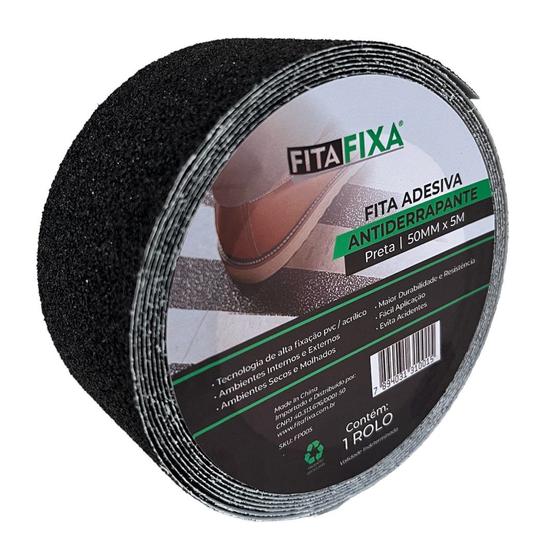 Fita Antiderrapante Adesivo Escada Box Interno Externo 5m - Fita Fixa ...