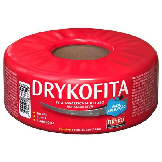 Fita Asfáltica Autoadesiva Aluminizada Driko 5Cm X 10M - Dryko - Manta ...