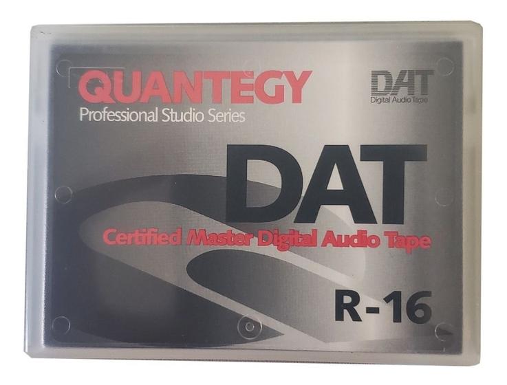 Fita Dat Audio Digital Quantegy R-16 Tape Cassete 16 Minutos - Fita de ...