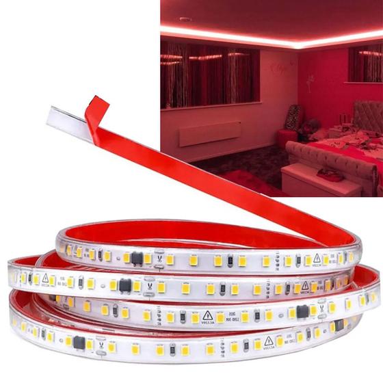 Fita Dupla Face Led SMD 3 Metros Decoraçao Iluminaçao Residencia ...