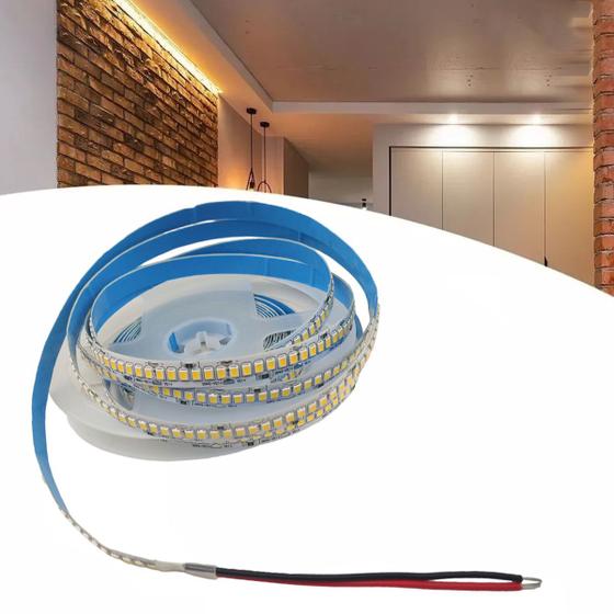 Fita Led 240 Leds 16w 4000K 5 Metros Sala Quarto Iluminaçao Gesso Sanca ...