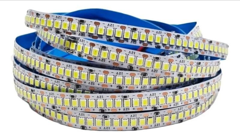 Fita Led 3528 Branca Quente 3000k IP20 240 LED/MT 12v Adesiva 5MTS - ATP - Fita de LED ...