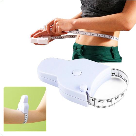 Fita Metrica Corporal Retrátil Antropométrica Portátil Medir ...