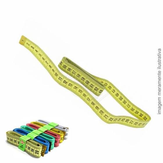 FITA MÉTRICA TRENA PARA CONFECÇÃO E MODELAGEM - 1,5 METROS - Cores ...