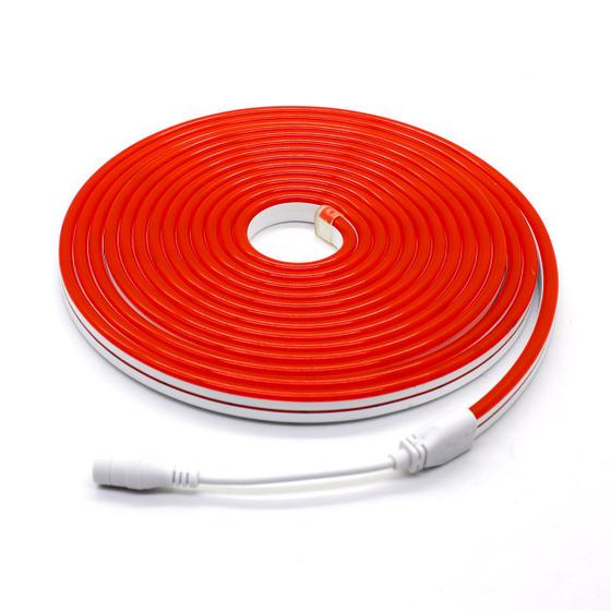 Fita Neon Led 5m 12v Corte 2,5cm Flexivel Alto Brilho Vermelho - RY ...