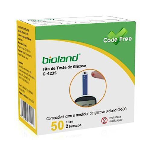Fita para Teste de Glicose G-423S Code Free 50 UN - Controller Band ...