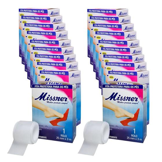 Fita Protetora Transparente para os Pés 25mm x 3m (MISSNER) - 20 ...