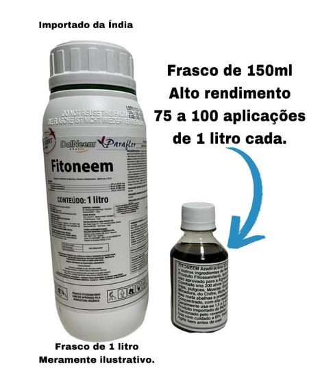 Fitoneem substituto do Azact, 150ML - orgânico Natural, importado da ...