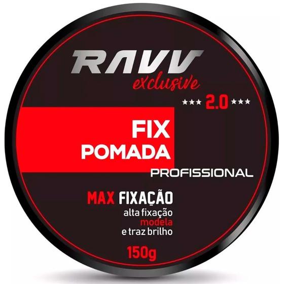 Fix Pomada Capilar Ravv Max 150g - Pomada para Cabelo - Magazine Luiza