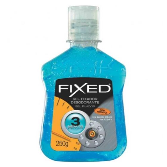 Fixed Mega Fix Gel Fixador Azul 250g - Gel de Cabelo - Magazine Luiza