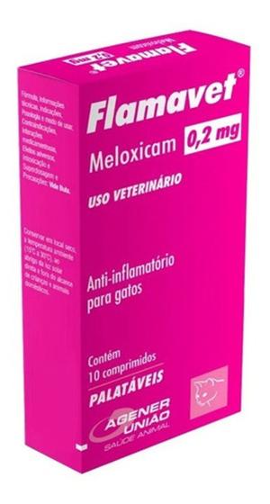Flamavet 0,2mg Caixa 10 Comp. Antiinflamatório - Agropet Nutrimed ...