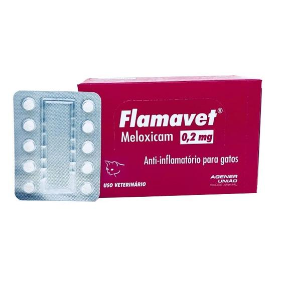 Flamavet 0,2mg cartela com 10 comprimidos - Agener união - Anti ...