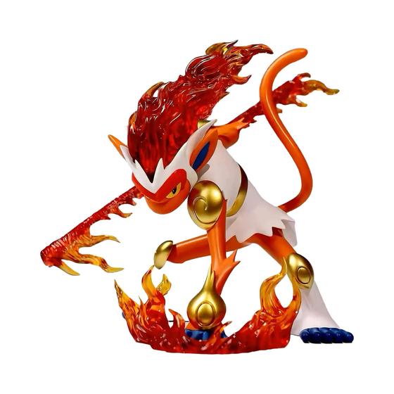 Flame Monkey Pokemon Premium Edition Hanhan Limited Gk Anime Figura ...