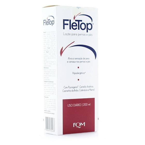 Fletop Loção Hidratante Para Pernas E Pés 200ml - Hidratante para os ...