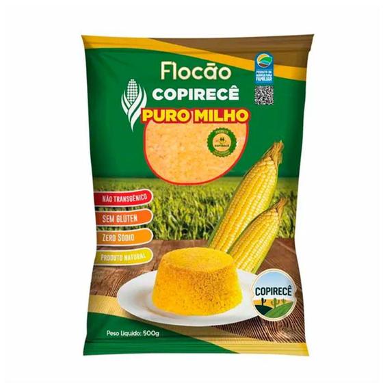 Flocão Puro Milho Copirecê 500g - Copirece - Flocos de Cereal ...