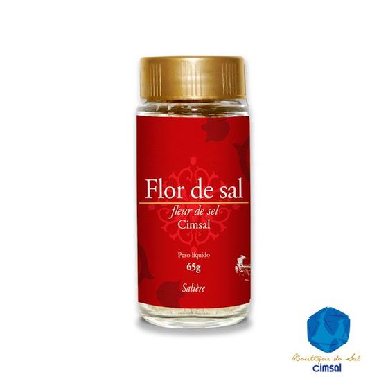 Flor de Sal Cimsal Saliere 65g - Tradicional - Sal - Magazine Luiza