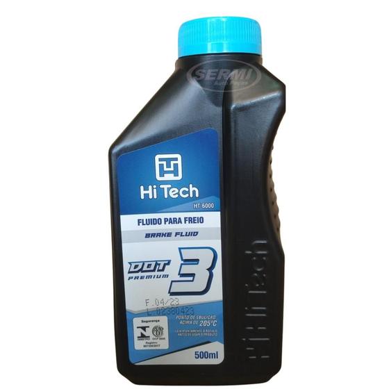 FLUIDO PARA FREIOS DOT 3 HI TECH 500ml - Fluido de Freio - Magazine Luiza
