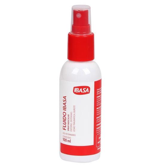 Fluido Spray Muscular 100ml - Analgésico e Anti-inflamatório - Ibasa ...
