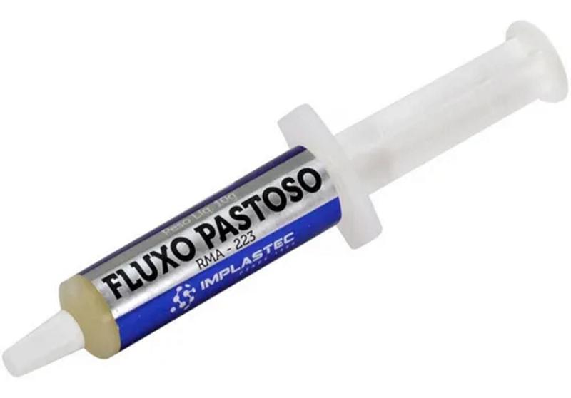 Fluxo Pastoso Implastec 10g - Pasta de Solda - Magazine Luiza