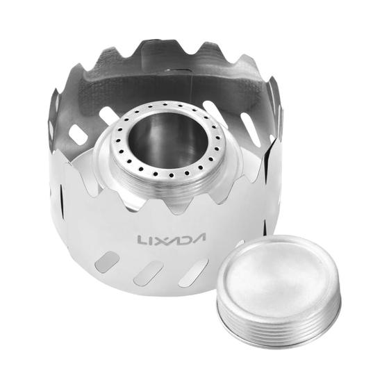 Fogão De Acampamento De Alumínio 100ml Queimador De Álcool Com Pára ...