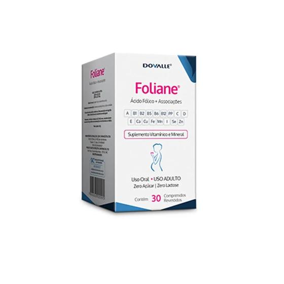 Foliane c/ 30 Comprimidos Para Gestantes - Dovalle - Produtos para ...