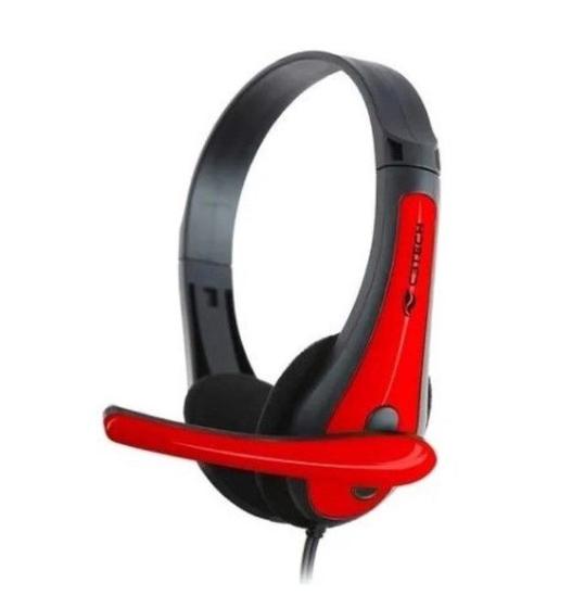 Fone c/mic ph-30bk preto c3t* - C3TECH - Fone de Ouvido com Fio - Magazine Luiza