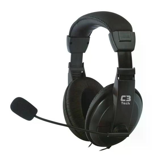 Fone Com Microfone Voicer Comfort C3 Tech Ph-60bk - Fone de Ouvido com ...