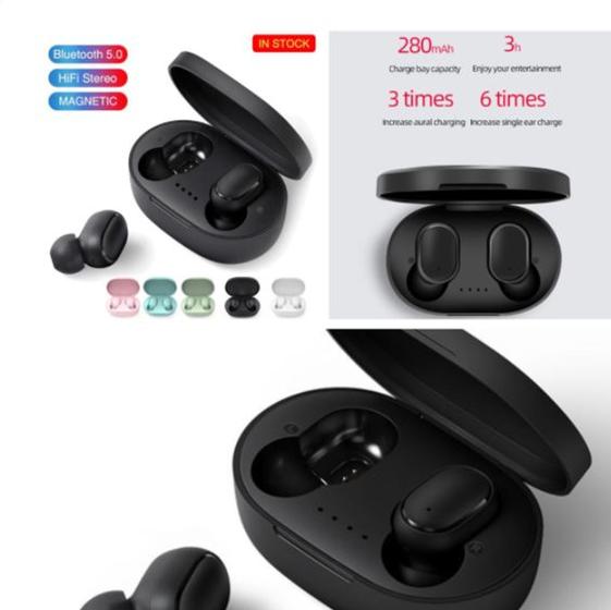 Fone De Ouvido A6s Tws Wireless Bluetooth 5 0 Estéreo Binaural