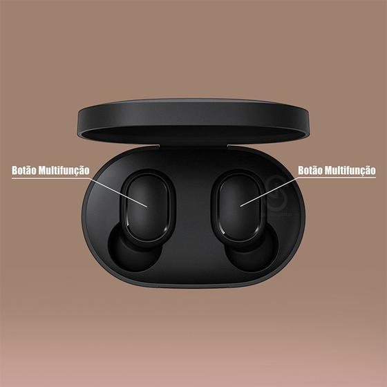 Fone De Ouvido Bluetooth 5 0 A6s Auriculares Tws Sem Fio Preto