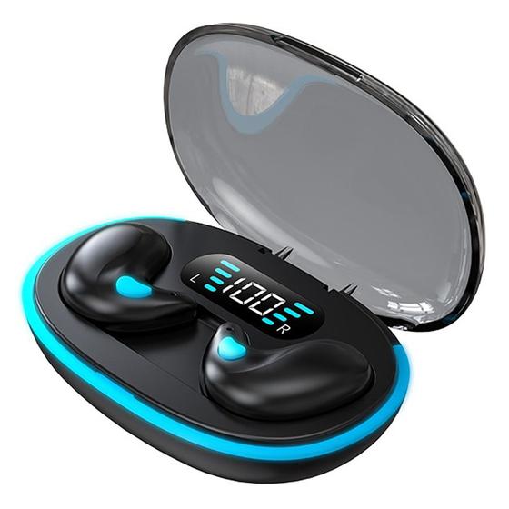 Fone de Ouvido Bluetooth Potente X55 In Ear Com Led e Display Digital ...