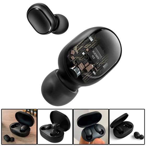 Fone de Ouvido Bluetooth Sem Fio 5.0 LE-2403 Case USB 15MT - IT-BLUE - Fone de Ouvido Bluetooth ...