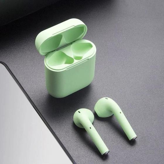 Fone de Ouvido Bluetooth Sem Fio i12 Inpods Colors 5.0 TWS In-Ear ...