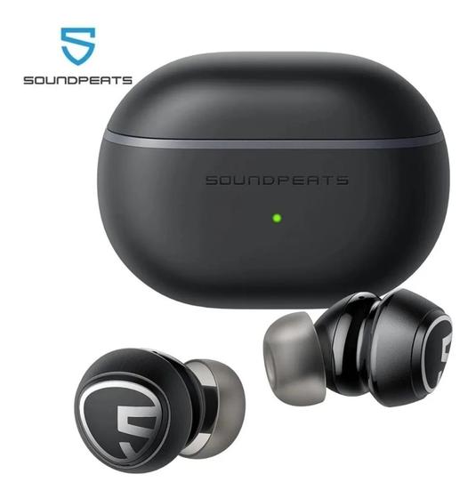 Fone de Ouvido Bluetooth Soundpeats Mini Pro Cancelamento Ruido Ativo ...