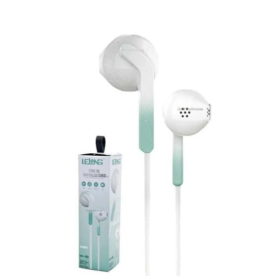 Fone De Ouvido Com Microfone Estéreo P2 Com Fio Le-0234 - Lelong - Fone ...