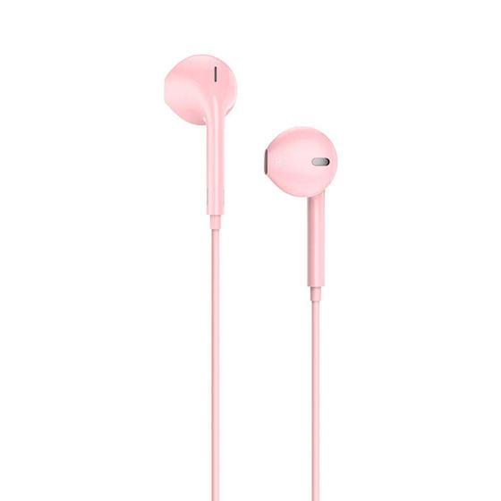 Fone de Ouvido Com Microfone Hoco M55 1,2M Rosa - Fone de Ouvido com ...